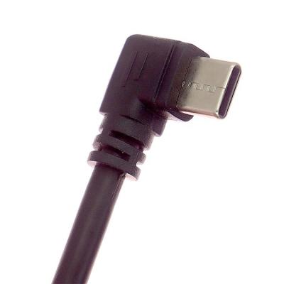 China 1m 2m 3m 5m Data Charging 90 Degree Up Down Left Right Angle USB to Type C Extension Cable for sale