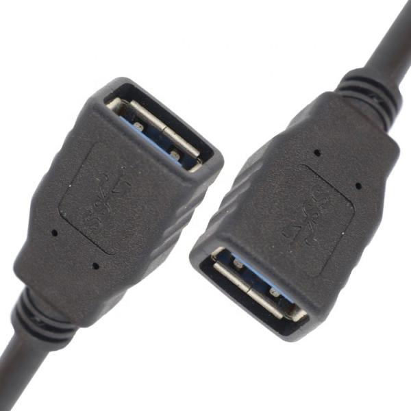 Quality USB 3.0 A Female to USB 3.0 A Female Extension Data Charger Cable for sale