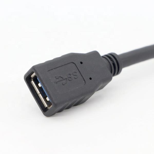 Quality USB 3.0 A Female to USB 3.0 A Female Extension Data Charger Cable for sale