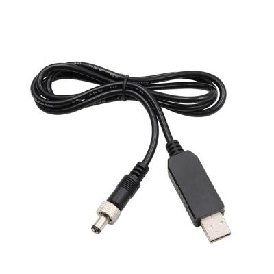 China USB 5v to 12V DC screw mount connector cable for sale