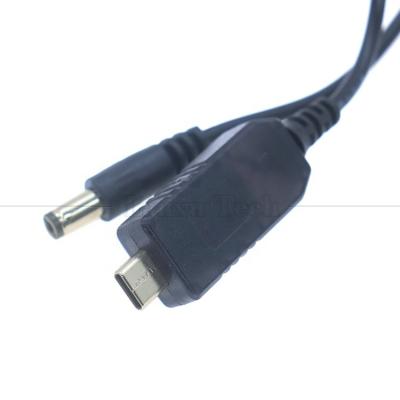 Cina Cable di usb di tipo C a corrente continua 5.5x2.1mm 8.4v 7.4v 6v 4.5v 3.6v 3v 2.4v 9v 12v Cavo di uscita per circuito di strisce luminose a LED del router Wifi in vendita