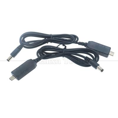 Cina Cable di usb di tipo C a corrente continua 5.5x2.1mm 8.4v 7.4v 6v 4.5v 3.6v 3v 2.4v 9v 12v Cavo di uscita per circuito di strisce luminose a LED del router Wifi in vendita