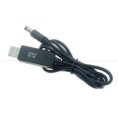 China Hoogwaardige USB 5V tot 9V DC 5.5x2.1mm 4.0x1.7mm 3.5x1.35mm Jack Boost Step Up Power Converter Cable voor Wifi Router Modem Te koop