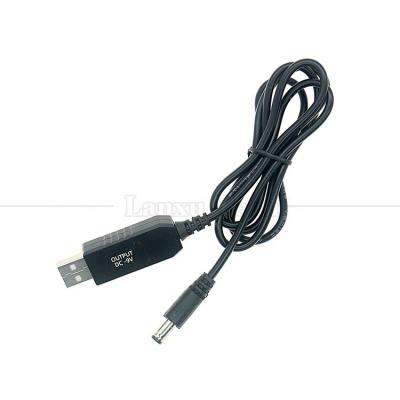 China Hoogwaardige USB 5V tot 9V DC 5.5x2.1mm 4.0x1.7mm 3.5x1.35mm Jack Boost Step Up Power Converter Cable voor Wifi Router Modem Te koop
