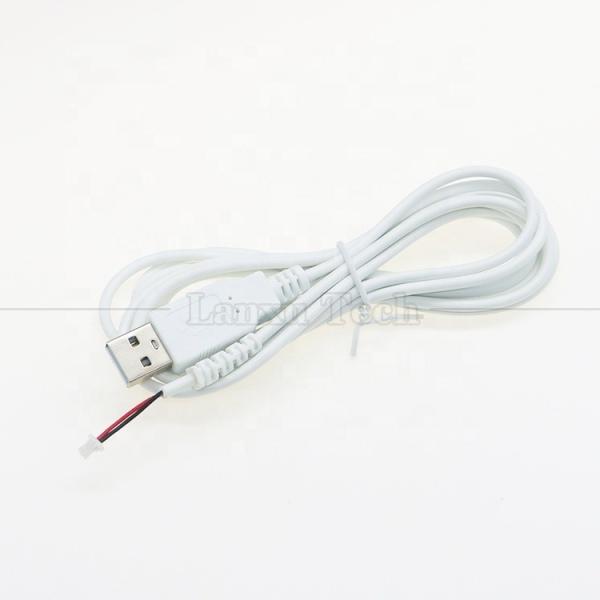 Quality Custom Assembly USB A Male to JST 2pin 1.0mm 2.0mm 1.25mm Pitch SHR MX XH SH VH for sale