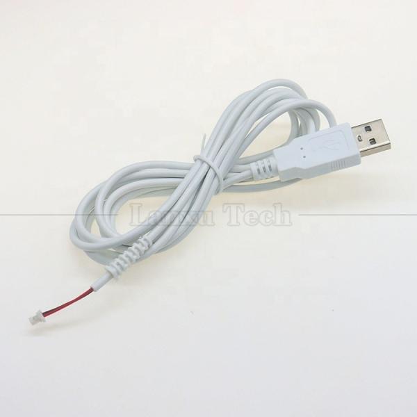 Quality Custom Assembly USB A Male to JST 2pin 1.0mm 2.0mm 1.25mm Pitch SHR MX XH SH VH for sale