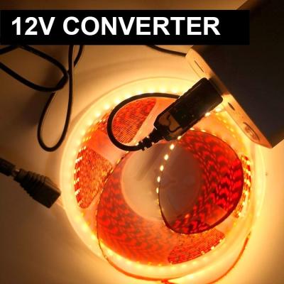 China High Quality Voltage Booster Step Up  Charger 5.5x2.1mm DC 5V to 12V USB Power Cable for Wifi Router Modem Fan LED Light for sale