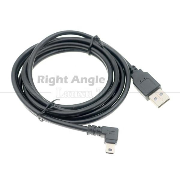 Quality Customized 1m 2m 3m 90 Degree Up Down Left Right Angle Data Charging USB A Male for sale