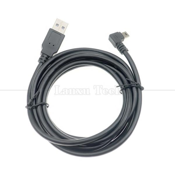 Quality Customized 1m 2m 3m 90 Degree Up Down Left Right Angle Data Charging USB A Male for sale
