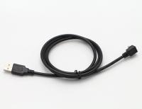 China 90 Degree Right/Left/Up/Down Angle Mini USB Data Charger Cable 1m-3m Length 0.5A-2A Current for sale