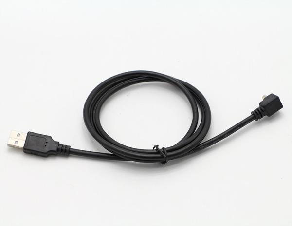 Quality 90 Degree Right Left UP DOWN Angle Mini USB Data Charger Cable for sale