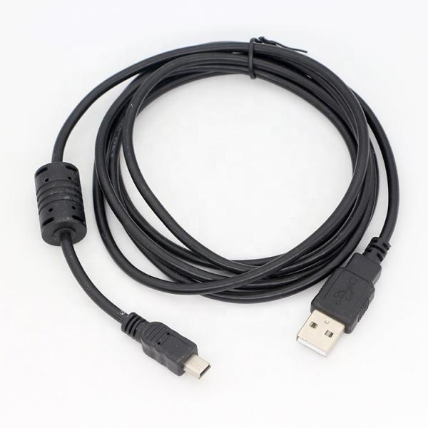 Quality 1m Digital Camera Magnetic Ring Mini USB Data Charger Cable with Ferrite for sale