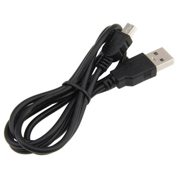 Quality Custom Shied Mini B 5 PIN USB 2.0 Charger Data Cable For PS3 controller camera for sale