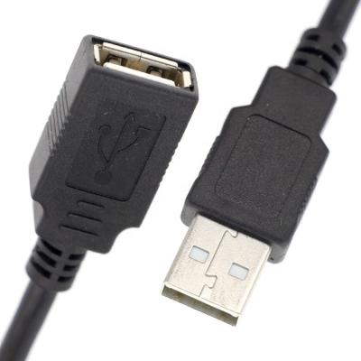 China 1m 2m 3m Male to Female Type A USB 2.0 Extension Data Charger OTG Cable Cord for sale