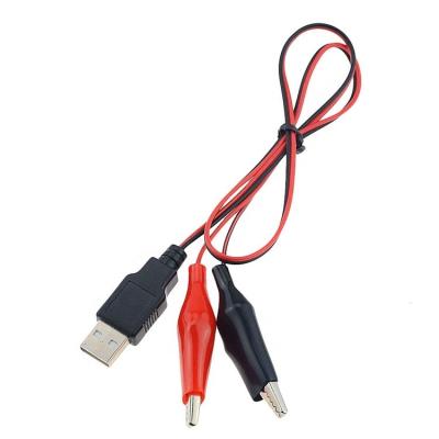 Cina Clampe Crocodile Clip Alligator a USB Un filo di prova maschio Cable adattatore per il circuito di prova in vendita