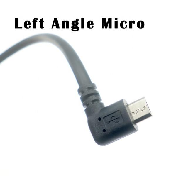 Quality Left Right Up Down Angle 1M 2M 3M 5M Data Charging 90 Degree Micro to USB Cable for sale