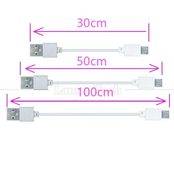 Quality Short 0.3M 0.5M 1M Charging Micro USB Charger Cable for Power Bank Tablet Toy for sale