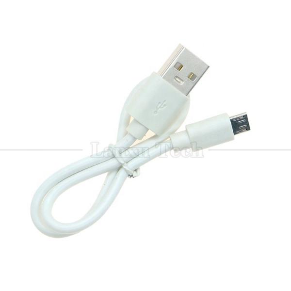 Quality Short 30cm White Black Data V8 Micro USB Charger Cable for Android Phone for sale