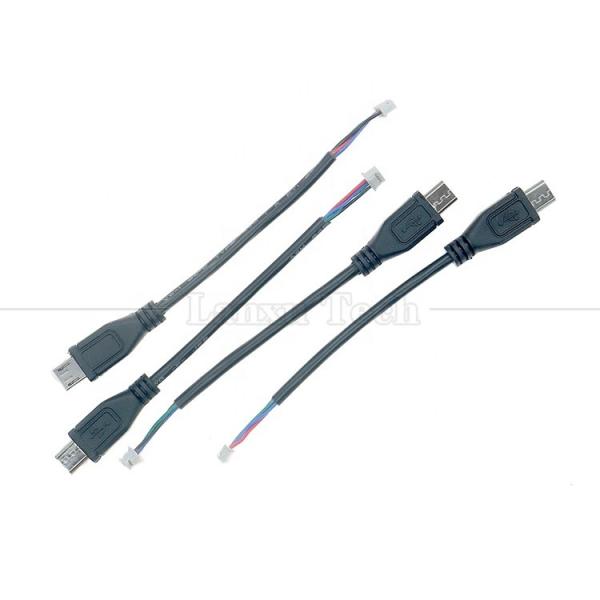 Quality OEM Customized Micro USB to JST 4 Pin 1.25mm Pitch Cable for sale