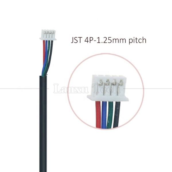 Quality OEM Customized Micro USB to JST 4 Pin 1.25mm Pitch Cable for sale