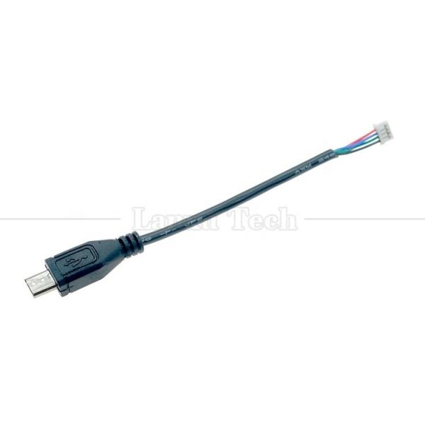 Quality OEM Customized Micro USB to JST 4 Pin 1.25mm Pitch Cable for sale