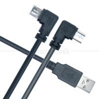 Quality 1M 2M 3M 5M Data Charging 90 Degree Right Left Up Down Angle Micro V8 USB Cable for sale