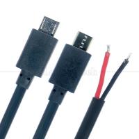 China Micro USB to Open Wire Pigtail Cable 1m 20AWG 5A for Raspberry Pi Sensor for sale