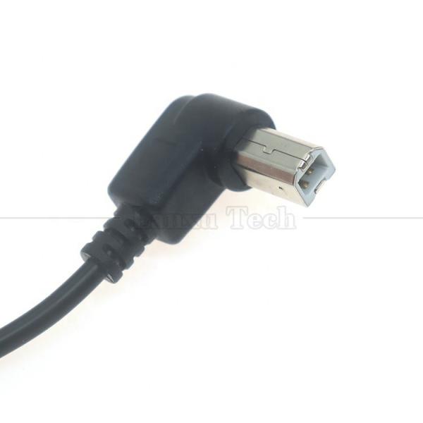 Quality 90 Degree Right Angle Type A Male to B Male USB 2.0 Printer Connector Extension for sale