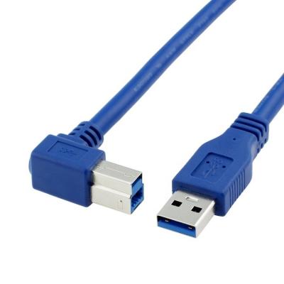 Cina Alta velocità 5Gbps 90 gradi angolo destro USB 3.0 Un maschio per il tipo di B cavo per stampante per Epson HP in vendita