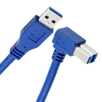 Cina Alta velocità 5Gbps 90 gradi angolo destro USB 3.0 Un maschio per il tipo di B cavo per stampante per Epson HP in vendita