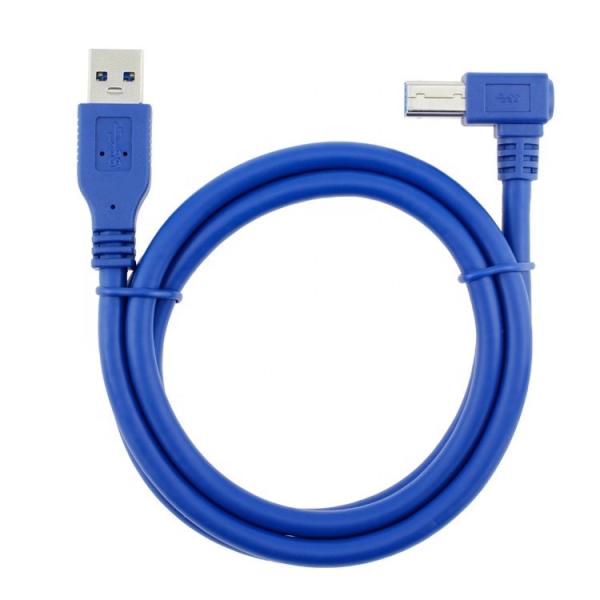 Quality High Speed 5Gbps 90 Degree Right Angle USB 3.0  A Male to USB B Type Printer Cable for Epson HP for sale