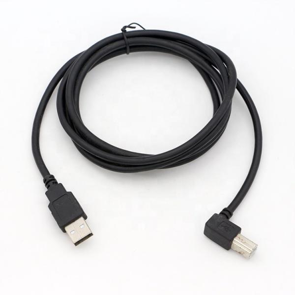 Quality Custom 1M 1.5M 3M 90 Degree Right Angle USB 2.0 Printer Head Power Extension for sale