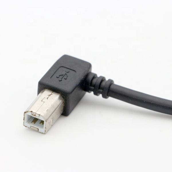 Quality Custom 1M 1.5M 3M 90 Degree Right Angle USB 2.0 Printer Head Power Extension for sale