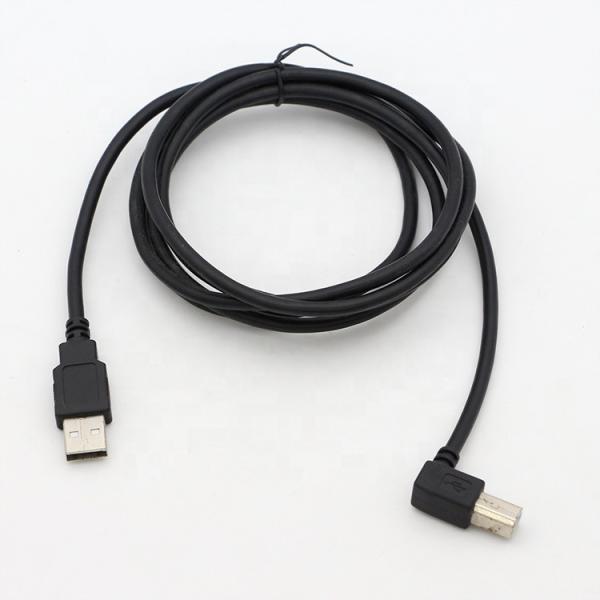 Quality Custom 1M 1.5M 3M 90 Degree Right Angle USB 2.0 Printer Head Power Extension for sale