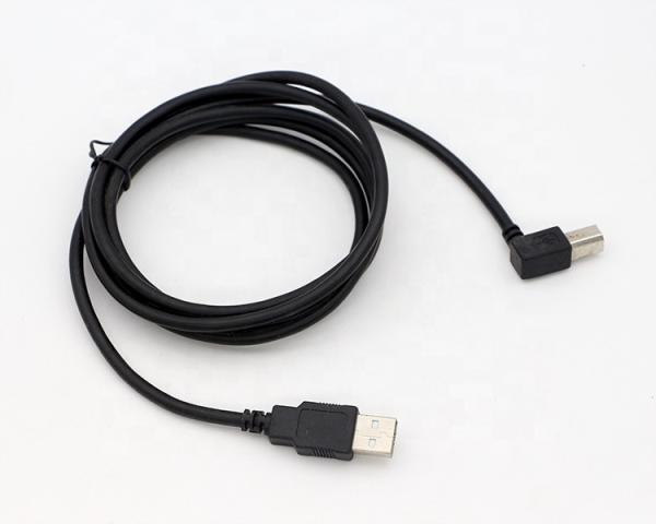 Quality Custom 1M 1.5M 3M 90 Degree Right Angle USB 2.0 Printer Head Power Extension for sale