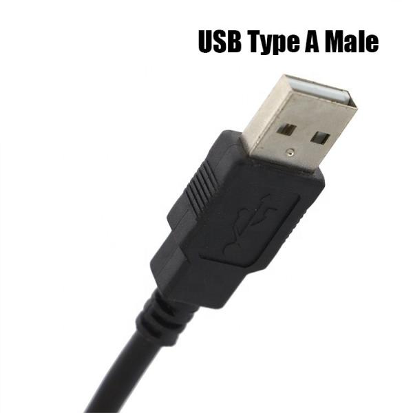 Quality High Quality 90 Degree Right Angle USB B Male to USB A male Extension Printer for sale