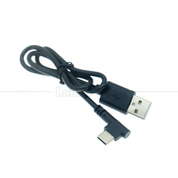 Quality 1M 2M 3M Sync Data Charging 90 Degree Angle USB C Charger Cable for Phone Tablet for sale