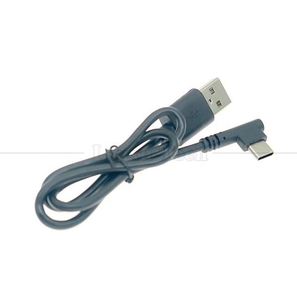 Quality High Quality 1M 2M 3M 5M Data Charger 90 Degree USB A to Type C Angle Cable for for sale