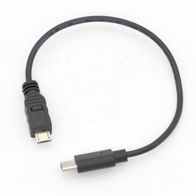 China 1M 2M 3M USB Type C to Micro A B 5 PIN  USB OTG Data Cable for sale