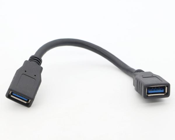 Quality USB 3.0 A Female to USB 3.0 A Female Extension Data Charger Cable for sale