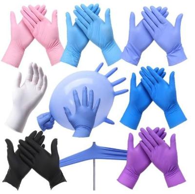 China Protective Disposable Glove,9 Inch Disposable Nitrile Gloves for sale