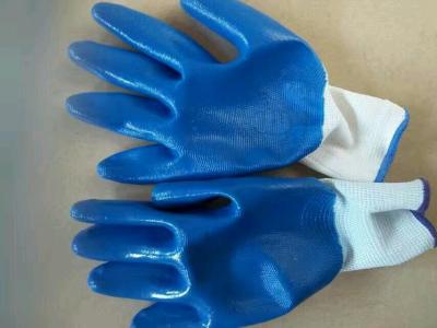 China 13G polyester glove Nitrile coated,safety gloves,protective work glove,glove,gloves,protected glove,coated,dipped for sale