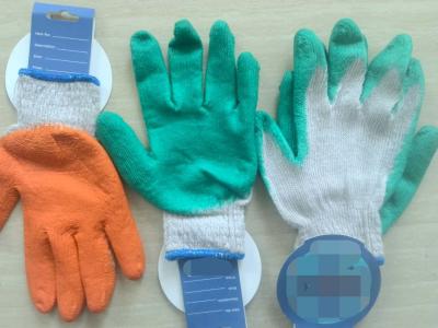 China 10G Cotton Glove Latex Coated Flat,Safety Gloves,Protective Work Glove,Glove,Gloves,Protected Glove,Coated,Dipped for sale