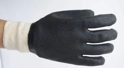 China Cotton Interlock Liner Glove, Nitrile Fully Coated Smooth,KNIT WRIST,Anti-slip,Protective Work Glove, for sale