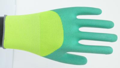 China 13G POLY glove latex 3/4 Coated Sandy,Work Protected Glove,Coated,Dipped for sale