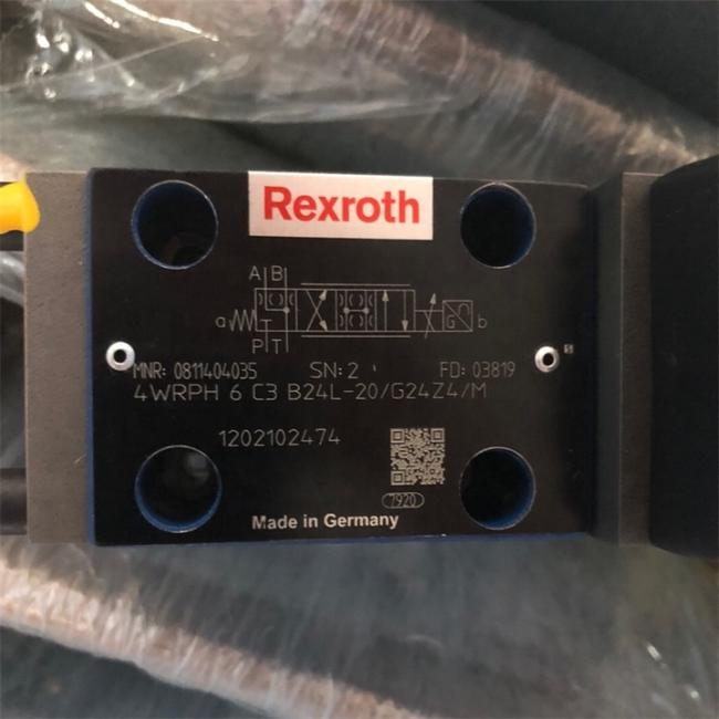 4WRPH 6 C4 B24L-2XG24Z4M 0811404038 Rexroth Hydraulic Proportional Directional Control Valve