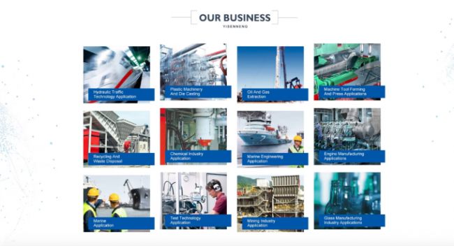 Quanzhou Yisenneng Hydraulic Electromechanical Equipment Co., Ltd. factory production line 1
