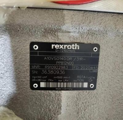 Cina A10VSO10DFR1/52R-PKC64N00 A10VSO10DFR1/52R-PSC64N00 A10VSO10DFR1/52R-PUC64N00 A10VSO10DFR1/52R-PUC64N00 A10VSO10DFR1/52R-VPA14N00 Pompa a pistoni assiali Rexroth Germania per escavatore motore idraulico in vendita