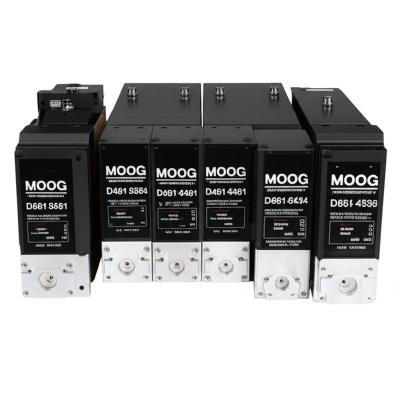 Cina Servovalvola Moog con montaggio a flangia per olio minerale e guarnizione in NBR in vendita