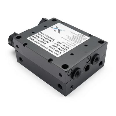 Cina Servovalvola Moog con portata fino a 140 L/min, corrente nominale 1A e controllo proporzionale elettro-idraulico a tensione 24V 220V in vendita